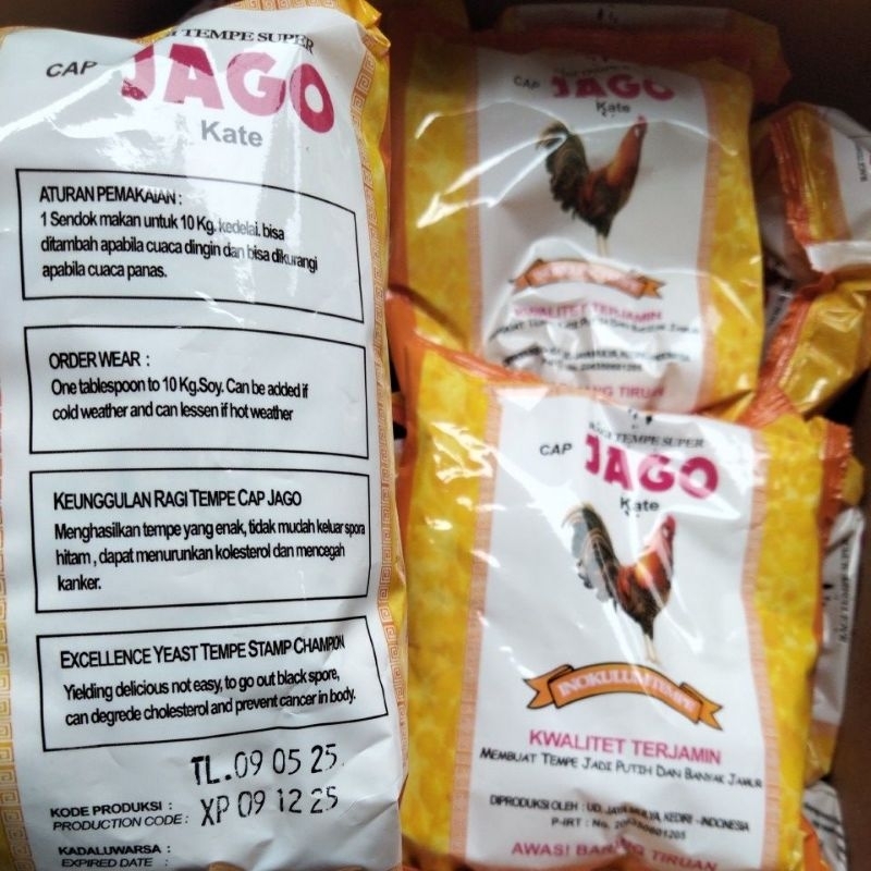 Jual PROMO!!! Ragi tempe super cap jago | Shopee Indonesia