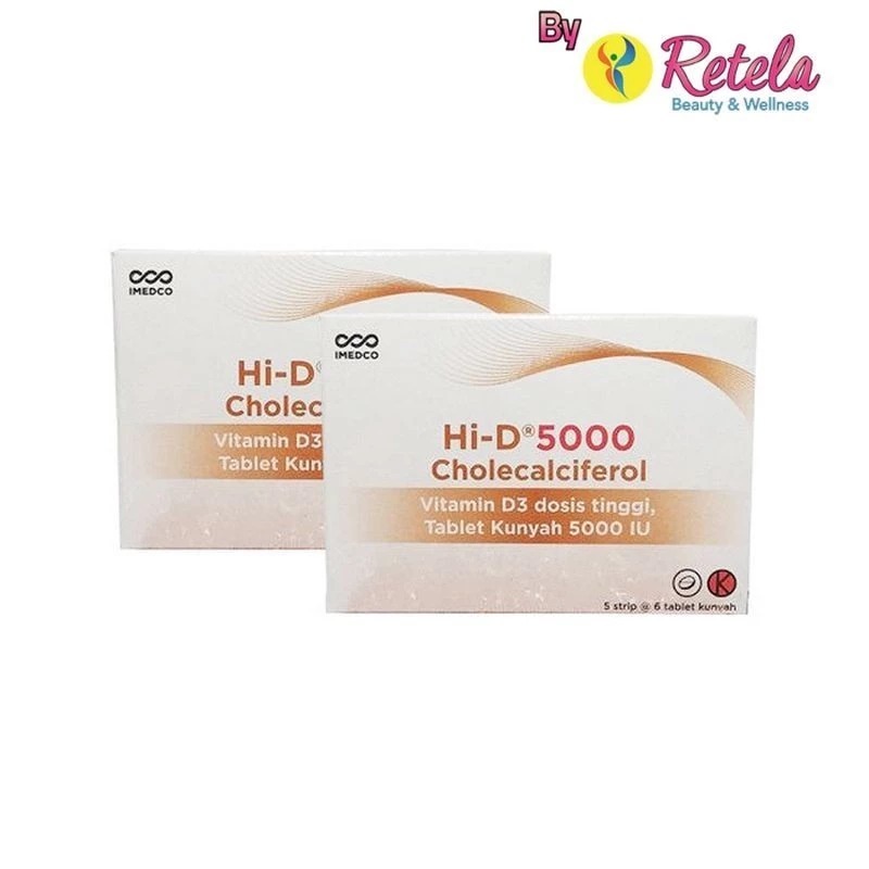 Jual HI-D 5000 BOX 30 TABLET ORIGINAL | Shopee Indonesia