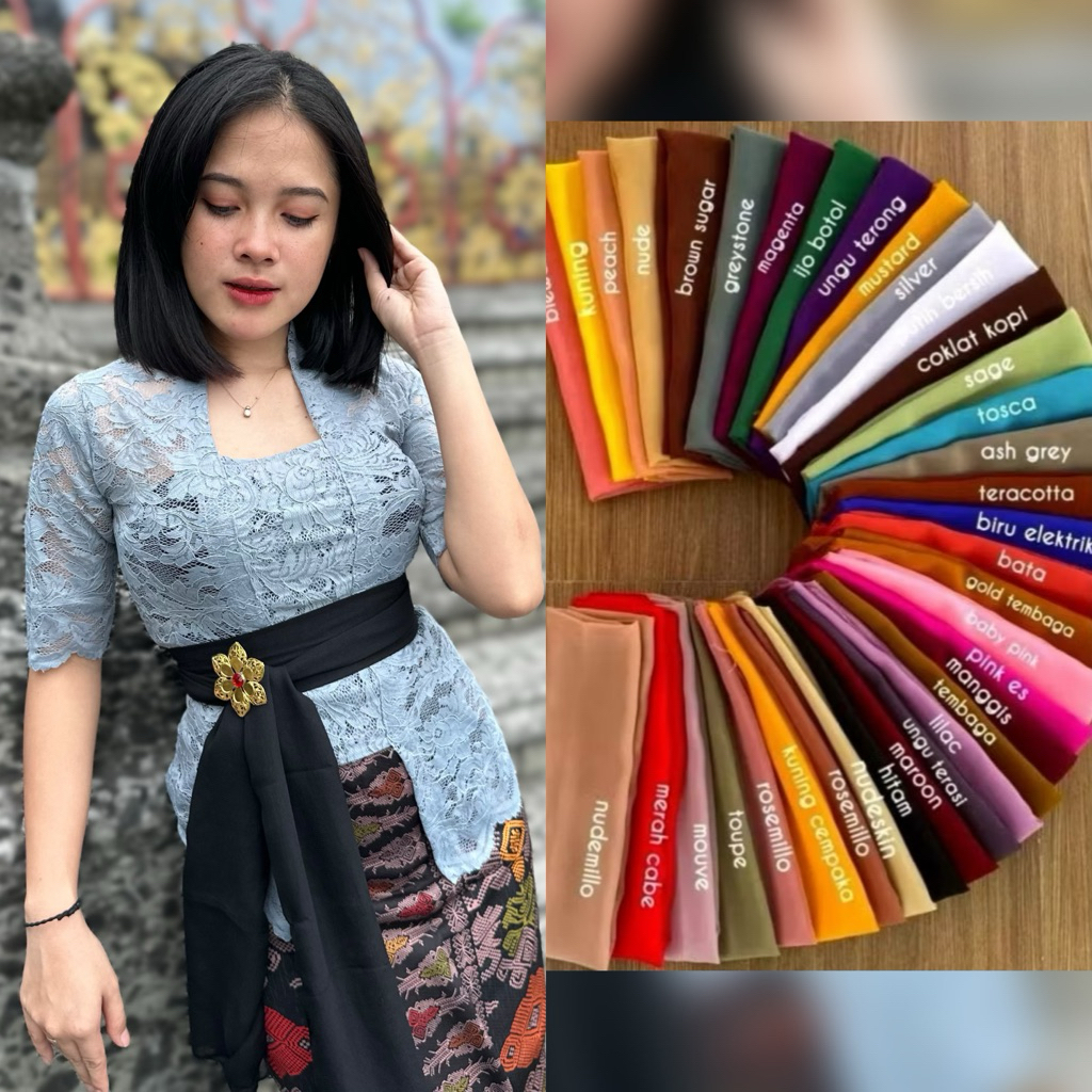 Jual SELENDANG STYLE KEBAYA BALI | Shopee Indonesia