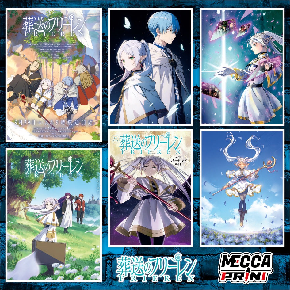 Jual Poster FRIEREN - Poster Anime A4+ | Shopee Indonesia