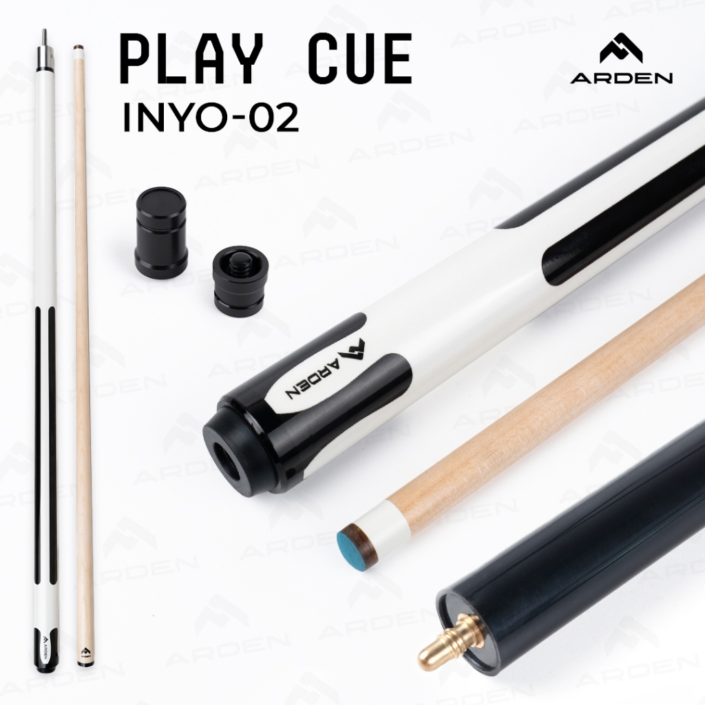Jual ARDEN Play Cue [INYO-02] Maple Wood Billiard Stick Stik Biliard ...
