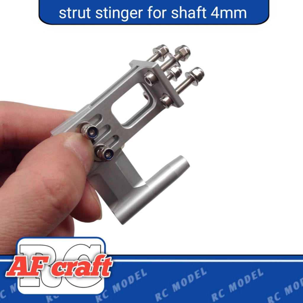 Jual strut stinger RC boat for shaft 4mm alumunium cnc | Shopee Indonesia