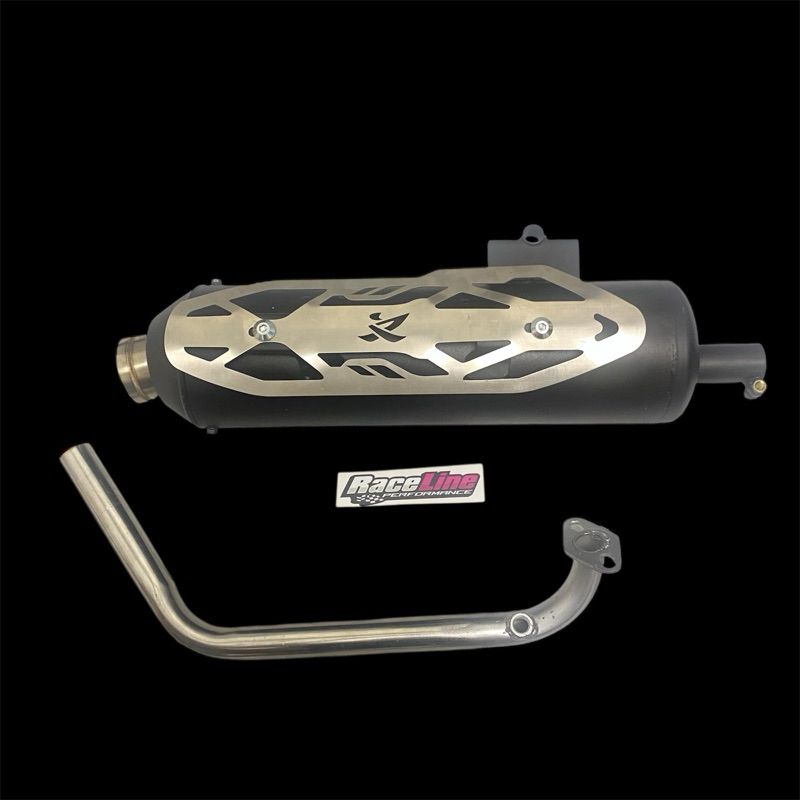 Jual Knalpot shijiro tameng stainless original Raceline PNP Beat Mio ...