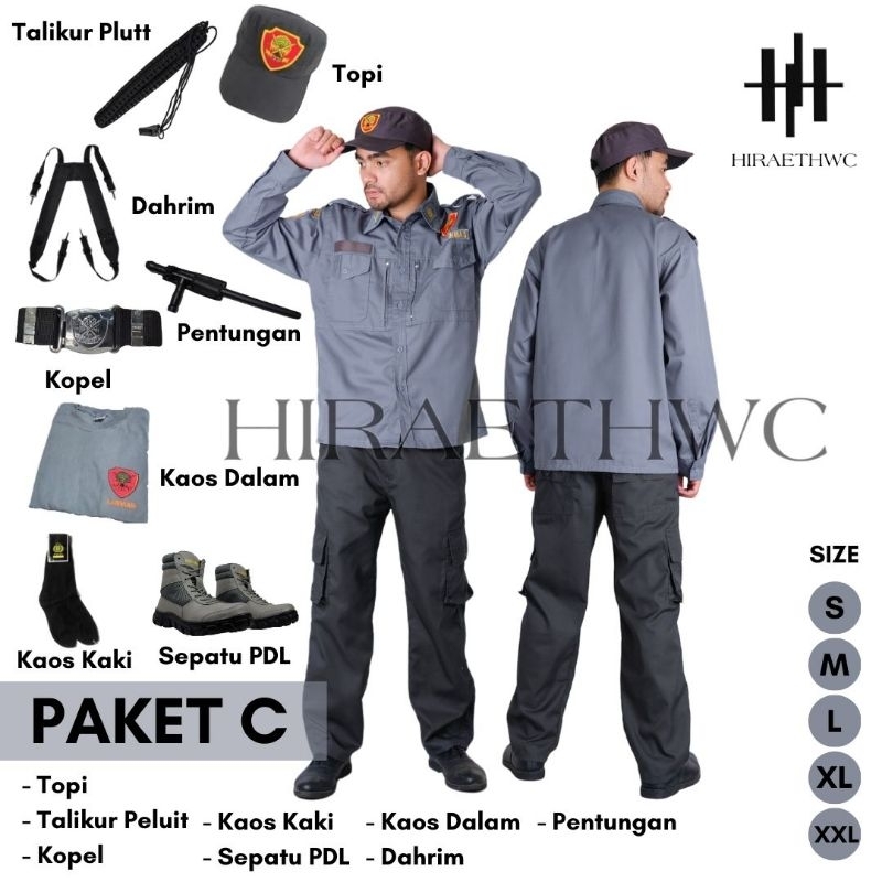 Jual Seragam Linmas/Seragam Lapangan Hansip/Setelan Linmas Pakaian ...