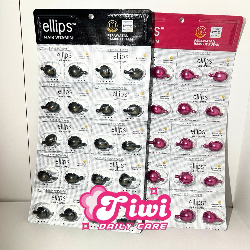 Jual ELLIPS HAIR VITAMIN RAMBUT ISI 20 BUTIR / Ellips Vitamin Rambut ...