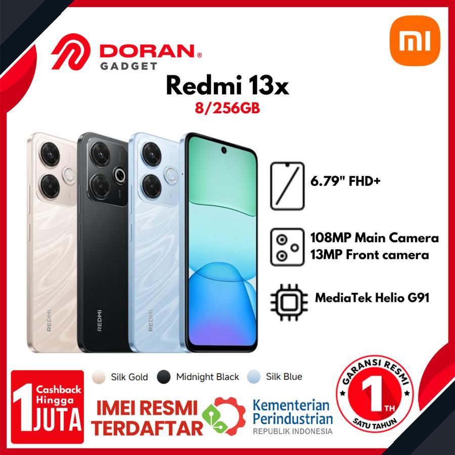 Jual XIAOMI Redmi 13x 8/128GB 8/256GB Media Tek Helio with Dual Camera ...