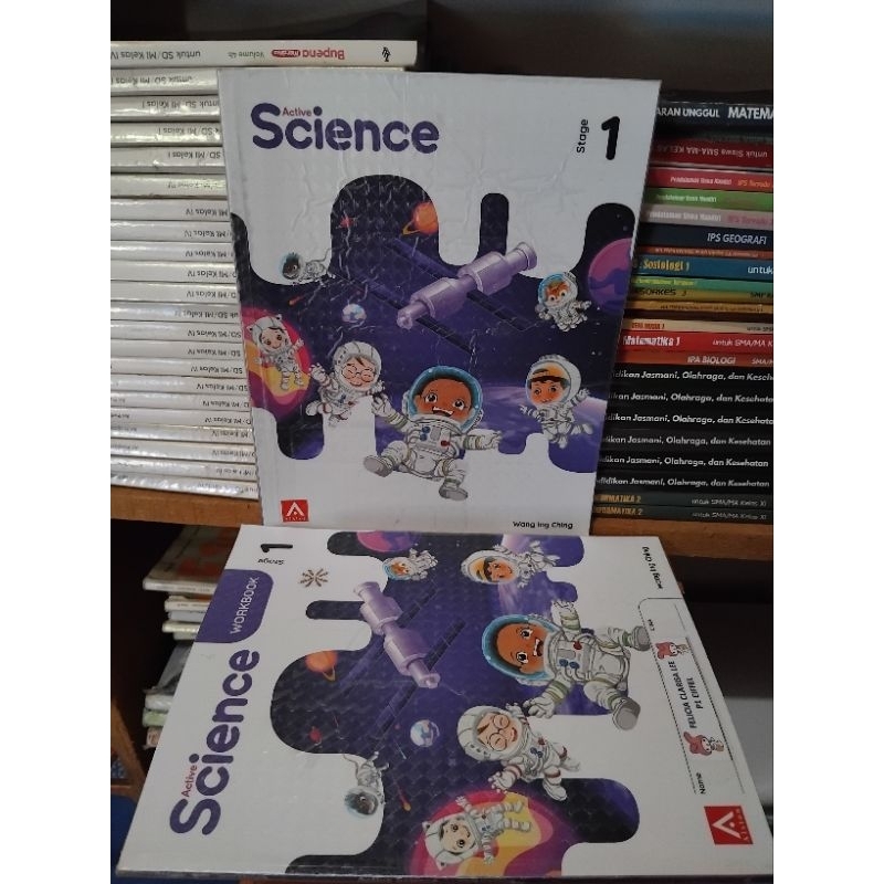 Jual ACTIVE SCIENCE 1 TEKSBOOK DAN WORKBOOK ORI BEKAS | Shopee Indonesia