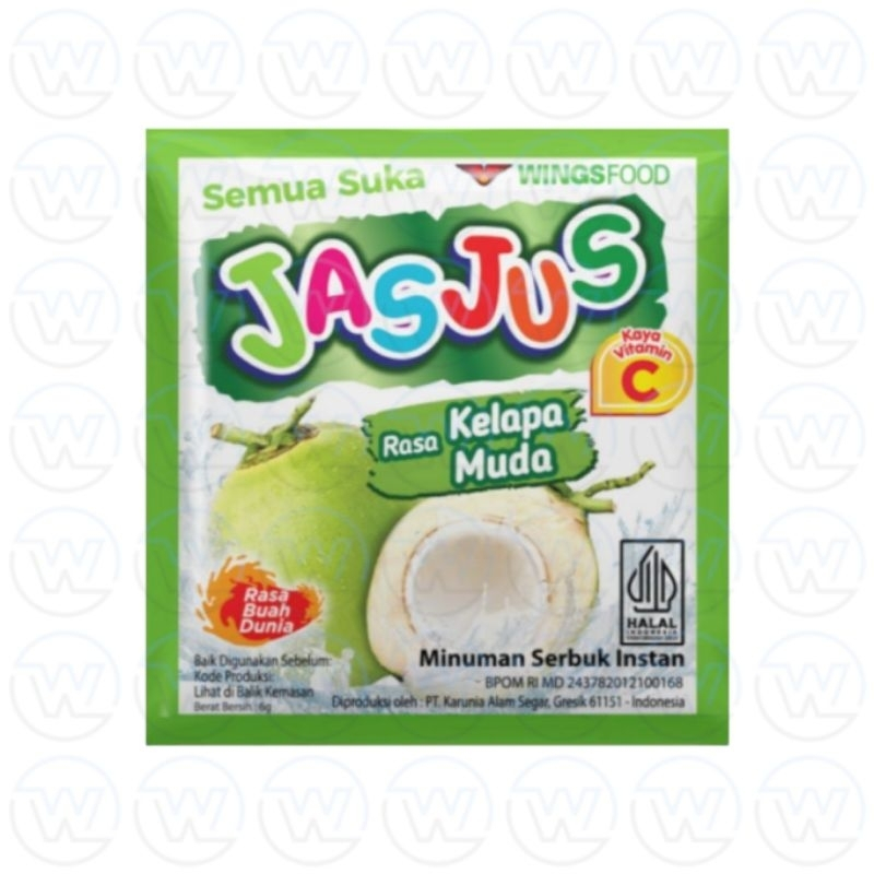 Jual JASJUS Rasa Kelapa Muda JAS JUS Semua Suka Kaya Vitamin C Rasa ...