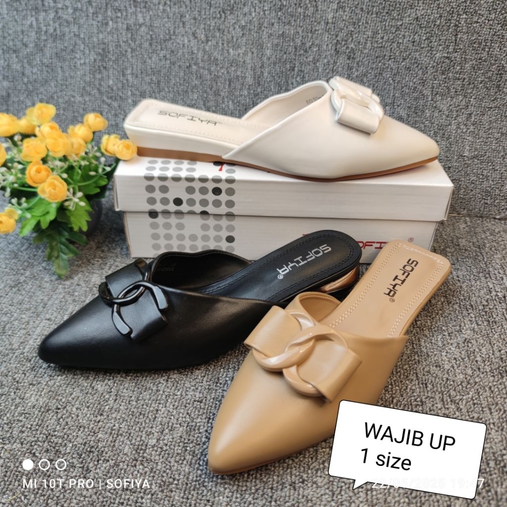 Jual [BISA COD] SOFIYA ORI 8010 4 SANDAL FLAT WANITA IMPORT / SANDAL ...