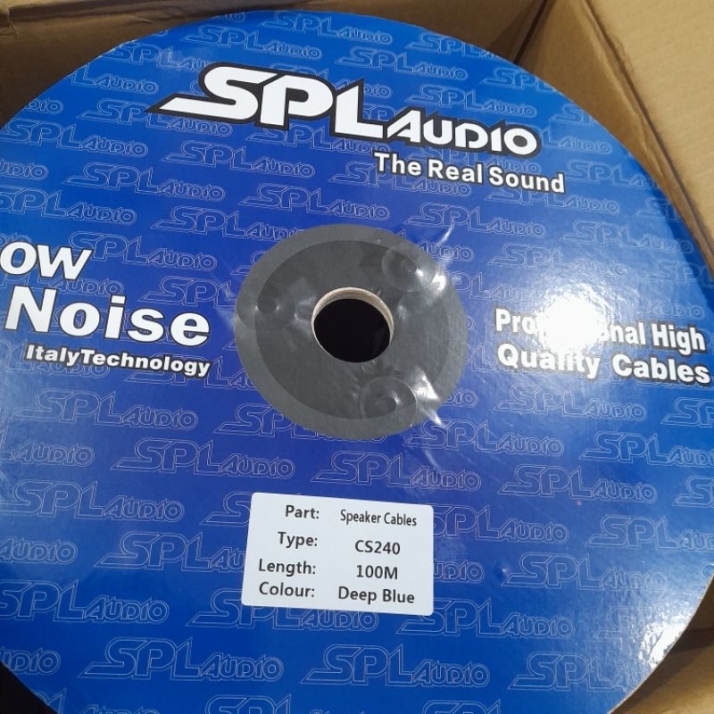 Jual Kabel Speaker SPL Audio CS240 50 meter 50meter 2 x 4mm 2x4 Cable 240 50m | Shopee Indonesia