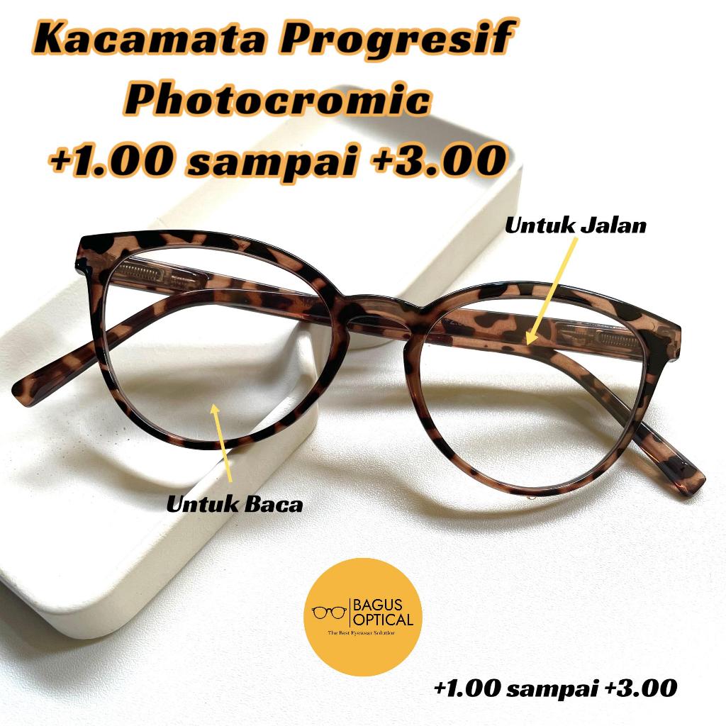 Jual Frame Cat Eye - Kacamata Progresif Photocromic Multi Fokus Baca ...