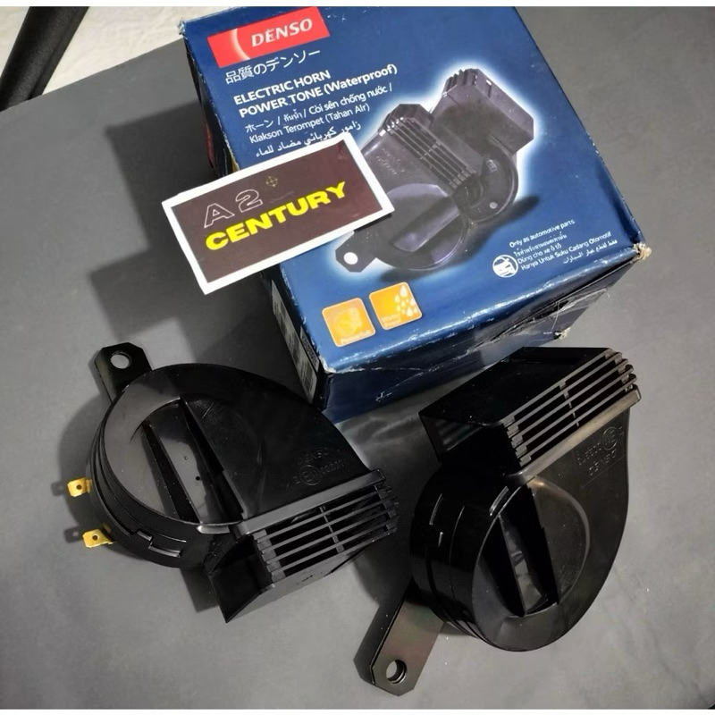 Jual PAKET KLAKSON KEONG DENSO SET WATERPROOF 3390 ELECTRIC HORN POWER ...