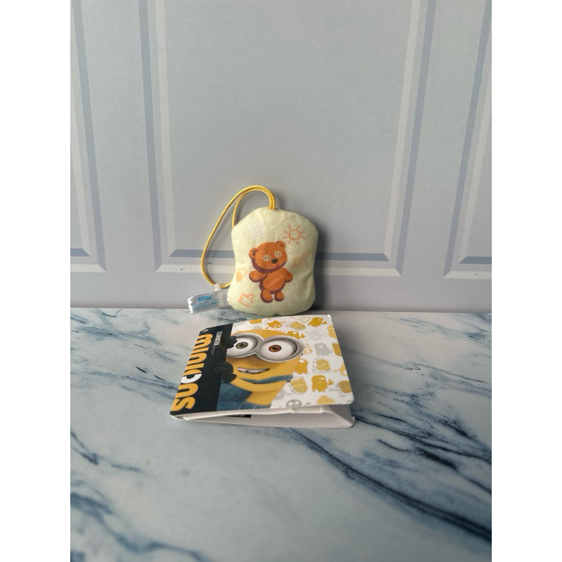 Jual Tim Teddy Bear Minions Despicable Me Plush Doll Keychain ...
