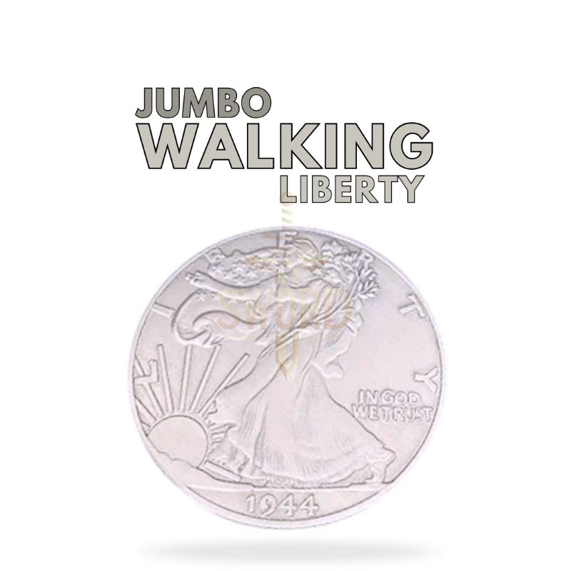 Jual Sulap Jumbo Walking Liberty Coin - Walking Liberty Half Dollar ...