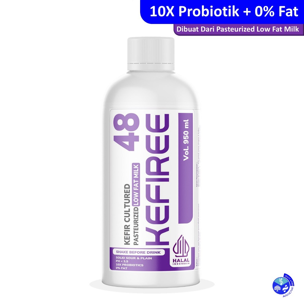 Jual Kefiree Kefir Susu | Organic Pasteurized Skimmed Milk Fermentasi ...