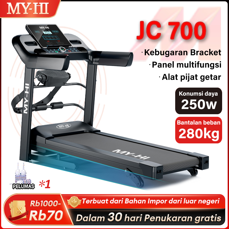 Jual MY-HI Treadmill Incline JC700 Treadmill Lipat Treadmill Elektrik ...