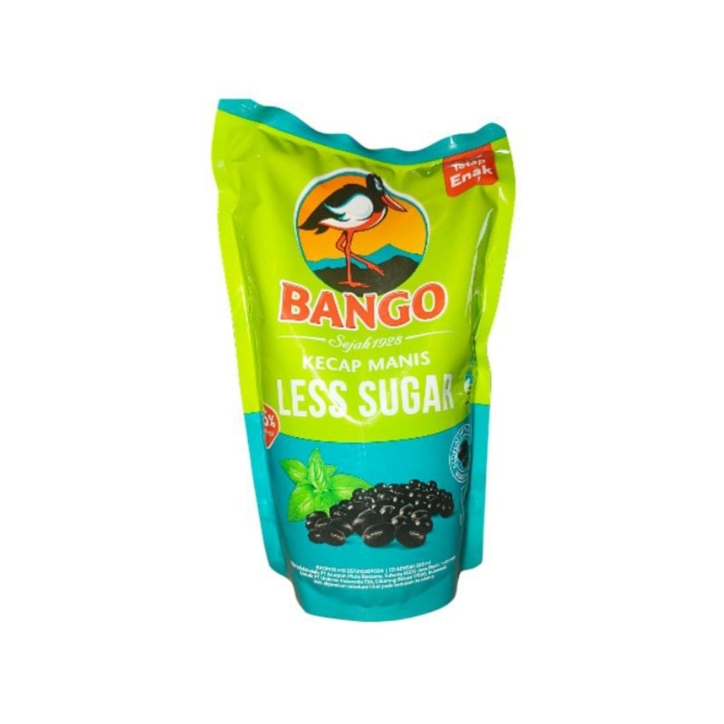 Jual Bango Kecap Manis Less Sugar 520 ml(baru) | Shopee Indonesia