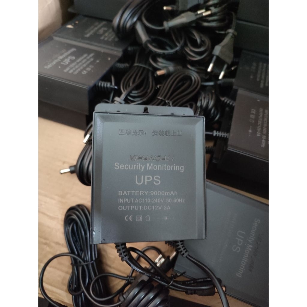 Jual [Siap kirim] XIHANCAM UPS MINI 12V Adaptor Power Mini Ups CCTV ...