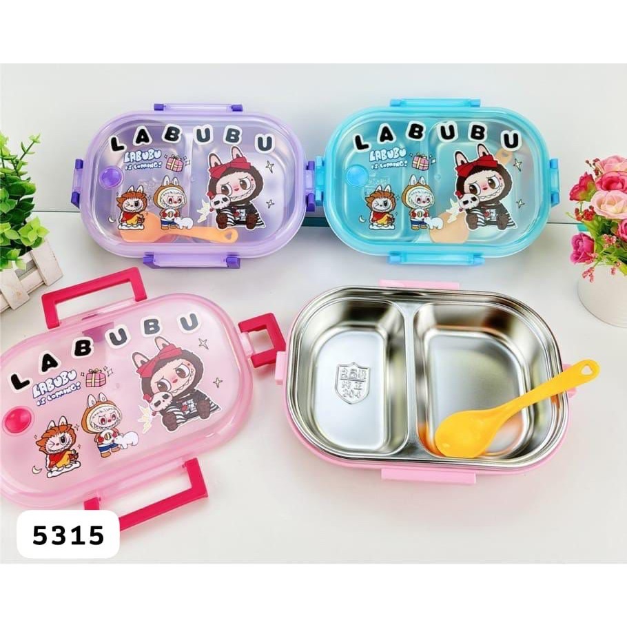 Jual [DK] 5315 Kotak Makan Labubu Kotak Bekal Sanrio Tempat Makan Labubu Sanrio Lunch Box Sanrio ...