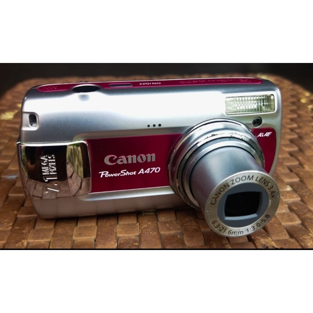 Jual DIGICAM CANON POWERSHOT A470 (SECOND) | Shopee Indonesia