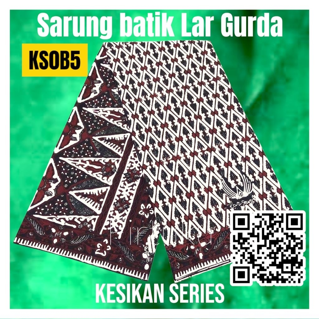 Jual Sarung batik Lar Gurda Kesikan_KS0B5 | Shopee Indonesia