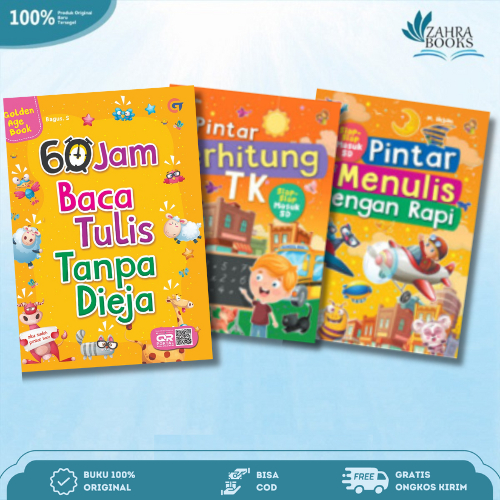 Jual Buku Aktivitas belajar , 60 jam baca tulis, calistung Untuk TK ...