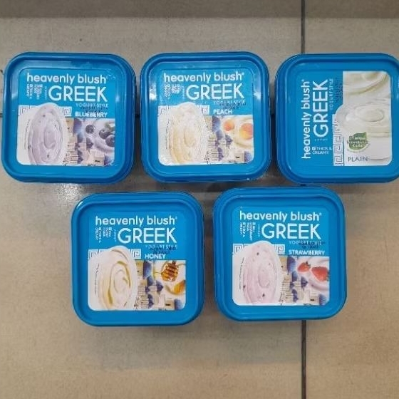 Jual Heavenly blush greek yogurt 300gr plain Original NO ADDED SUGAR ...