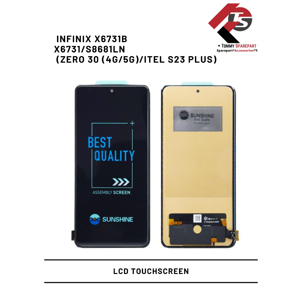 Jual Lcd Touchscreen Infinix Zero 30 4G / Zero 30 5G / Itel S23 Plus ...