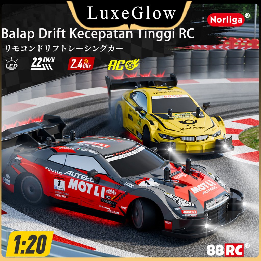 Jual (3200mAh) RC DRIFT 4WD Proportional Remote Control Drifting Mobil ...