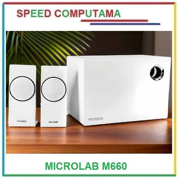 Jual Microlab M660 56 Watt RMS Multimedia Speaker Komputer PC | Shopee Indonesia