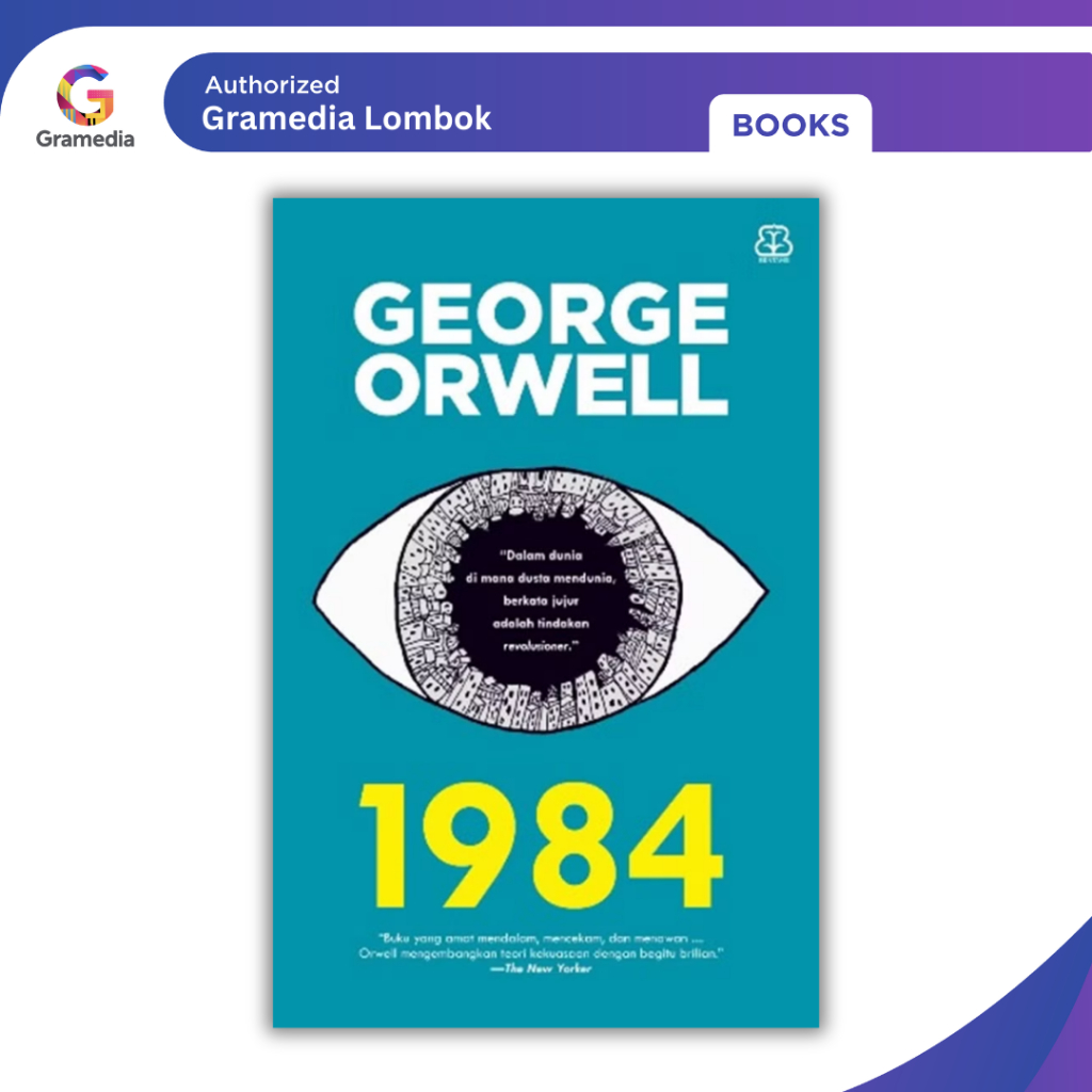 Jual Gramedia Lombok - 1984 Republish Cover Hijau (George Orwell ...