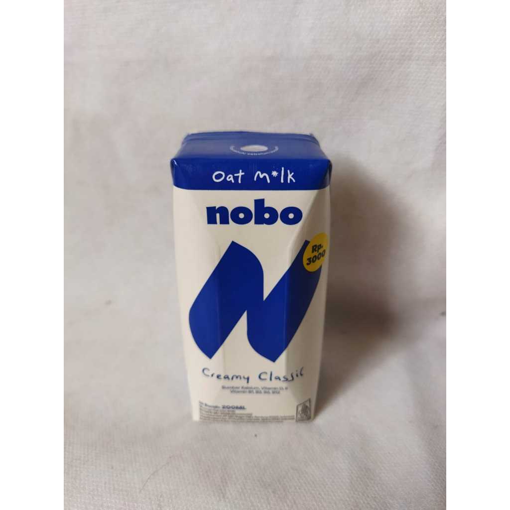 Jual NOBO oat milk creamy classic 200 ml | Shopee Indonesia