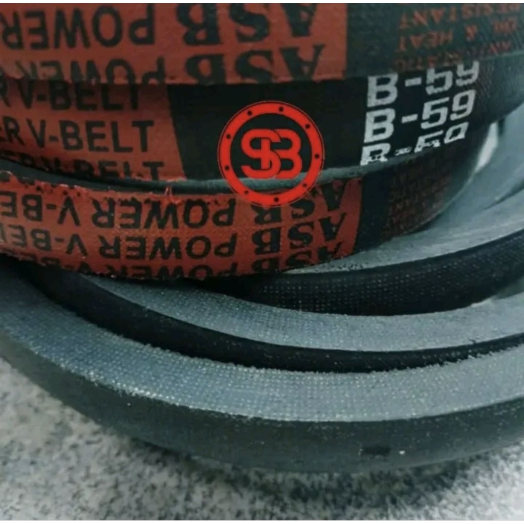 Jual VAN BELT FAN BEL B59 B 59 ASB ASLI | Shopee Indonesia