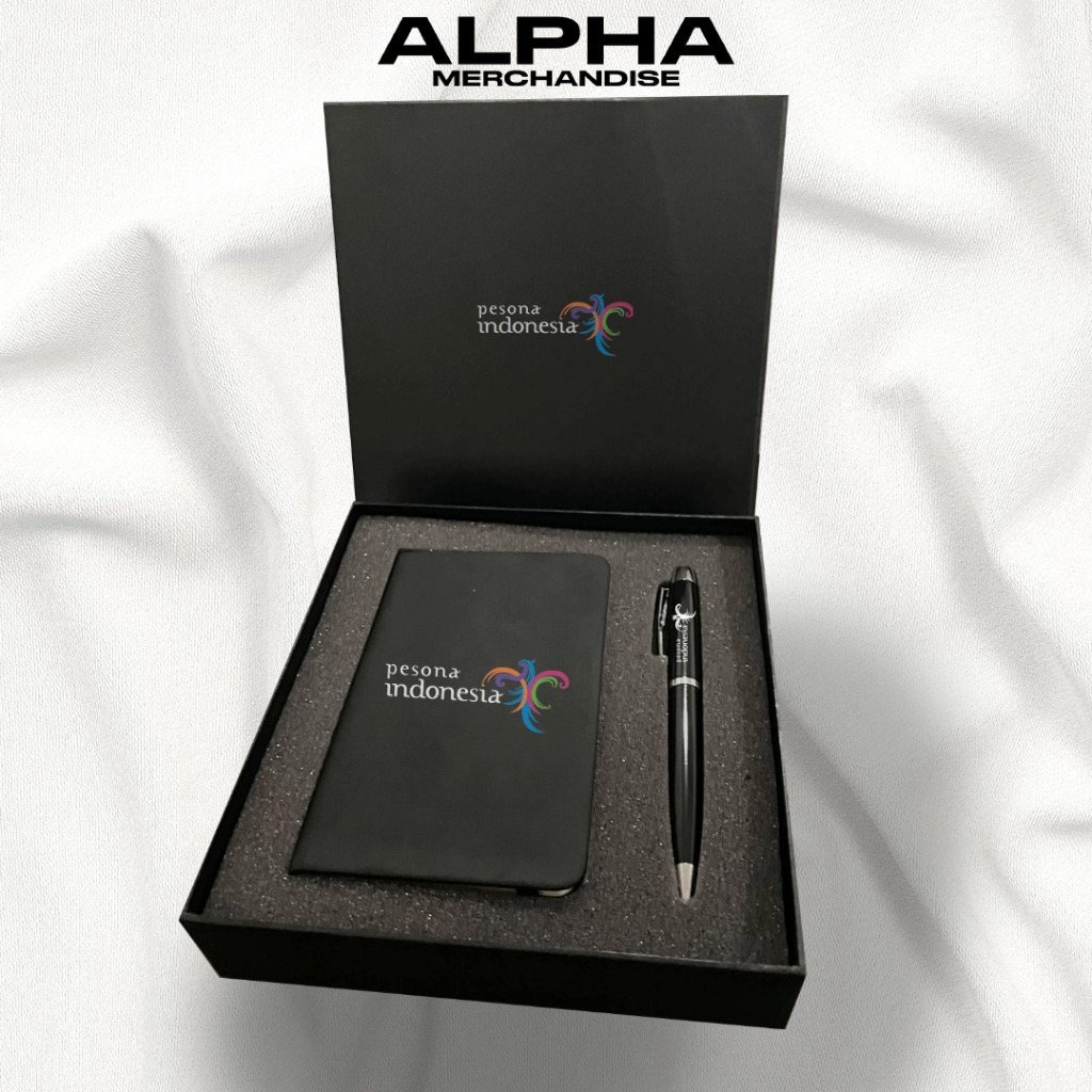 Jual CUSTOM PAKET GIFT BOX NOTEBOOK A6 , PULPEN SOUVENIR CORPORATE ...