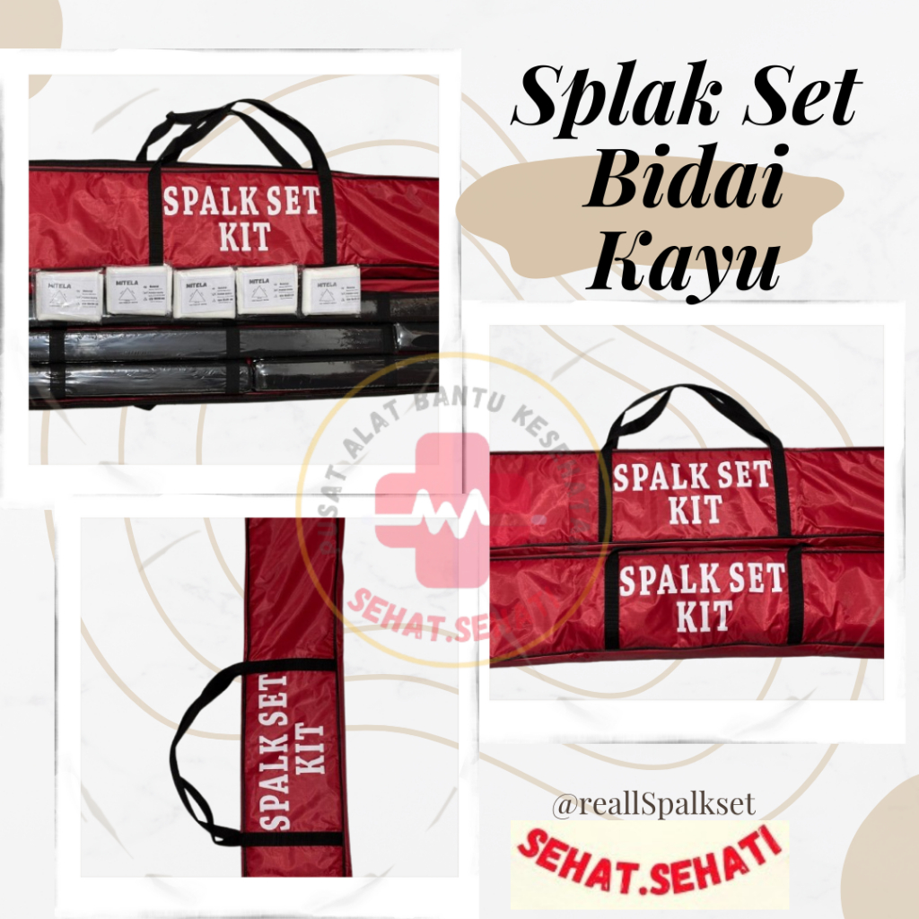 Jual Splak Set Bidai Asli Kayu Lokal / Bidai Set Dengan Mitela 5 Pcs ...