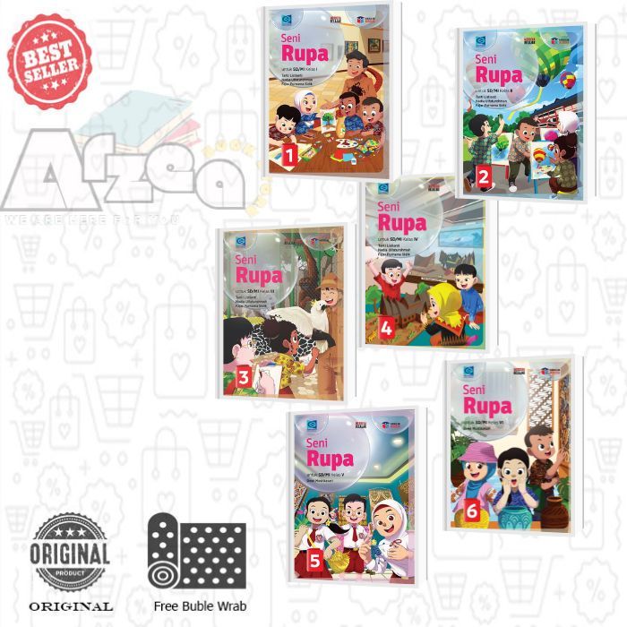 Jual GRAFINDO SD - Seni Rupa SD/MI KELAS 1,2,3,4,5,6 Kurikulum Merdeka | Shopee Indonesia