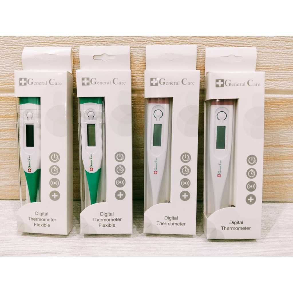 Jual Thermometer Digital Ketiak Flexy & Standar merk General Care ...