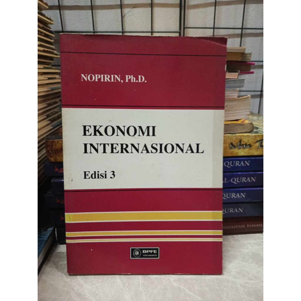 Jual Buku ekonomi Internasional edisi ke 3 by nopirin | Shopee Indonesia