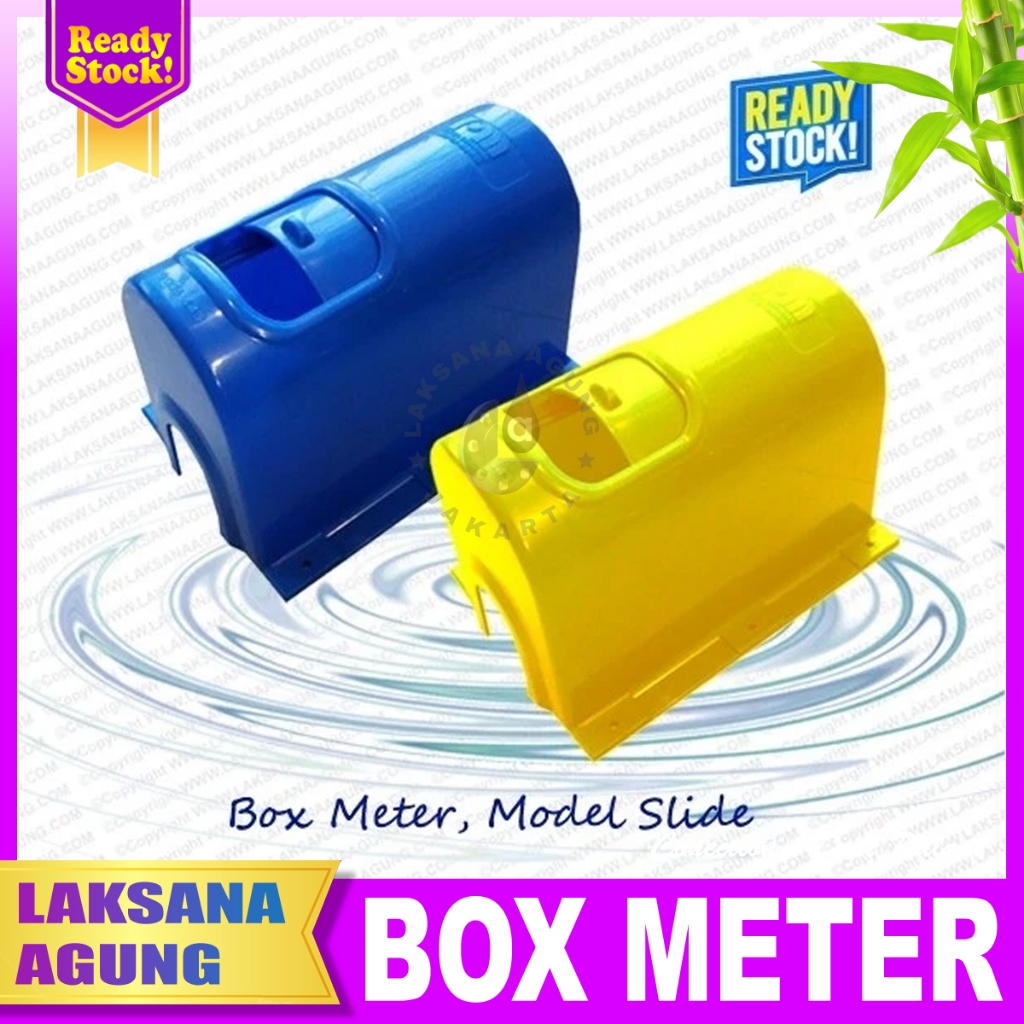 Jual Box Meter Air PDAM model slide (Geser) | Tutup Meteran Air Standar ...