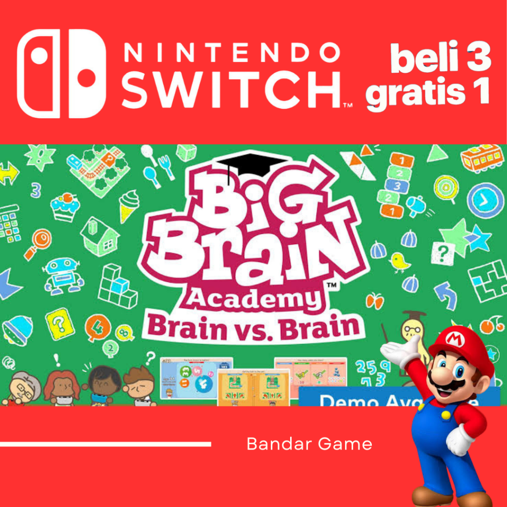 Jual Big Brain Academy: Brain vs. Brain - Nintendo Switch (digital game ...