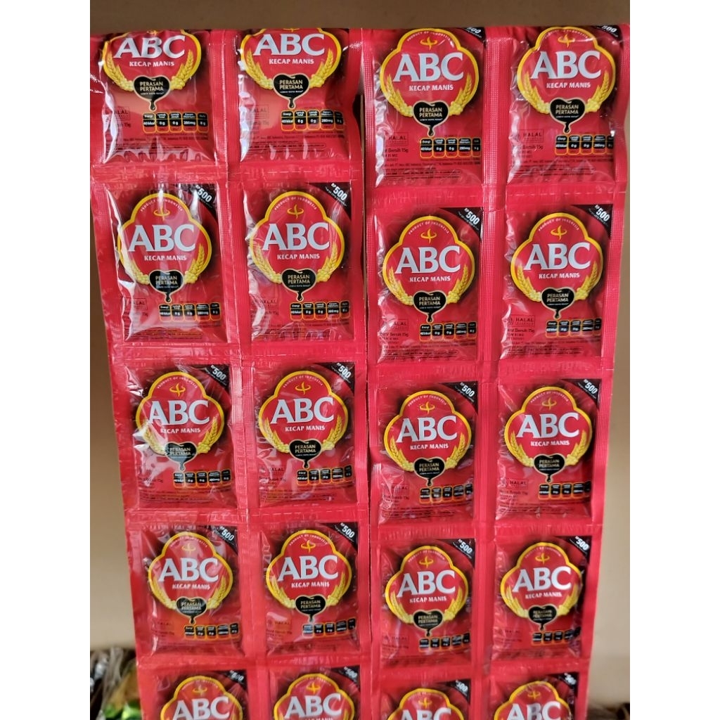 Jual Kecap Manis ABC Saset (1 Renceng isi 24 Pcs) | Shopee Indonesia