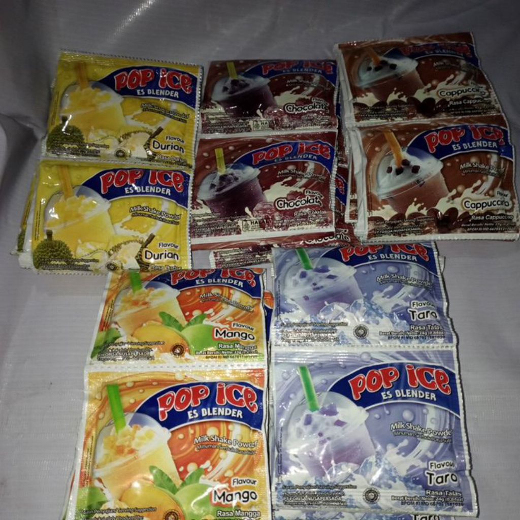 Jual Minuman Renteng Pop Ice | Shopee Indonesia
