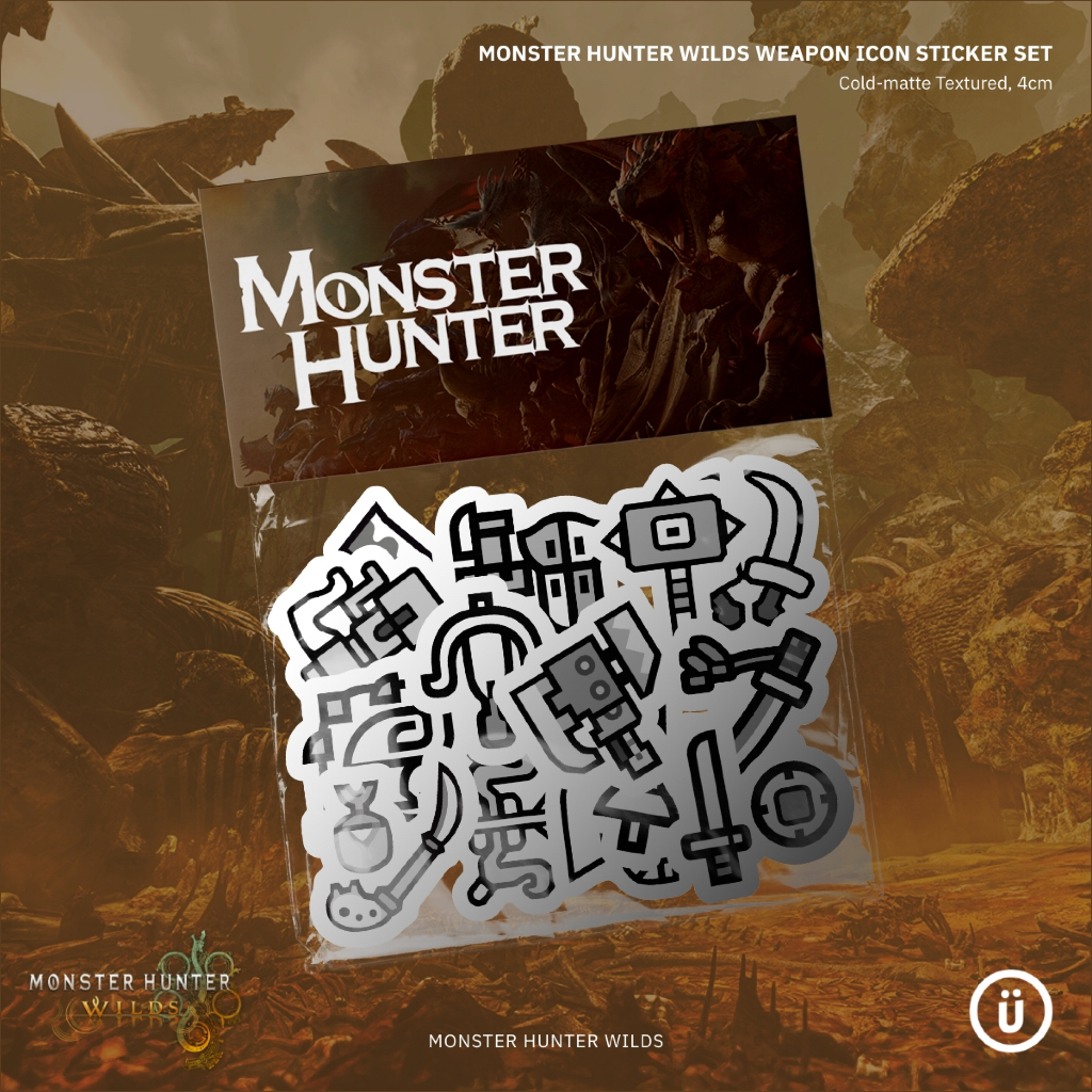 Jual Monster Hunter - All Weapons Sticker Set (Fanmade) | Shopee Indonesia