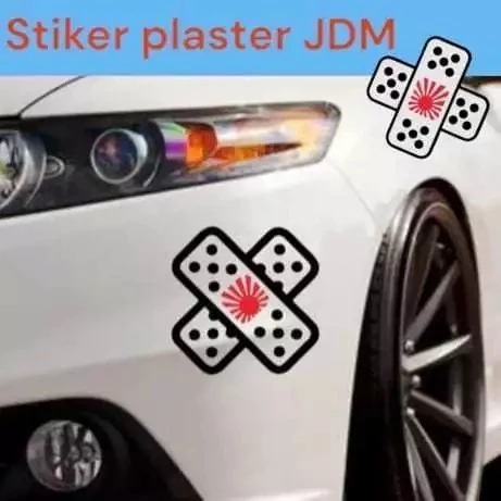 Jual Stiker sticker plaster JDM stiker jdm stiker jdm plaster mobil ...