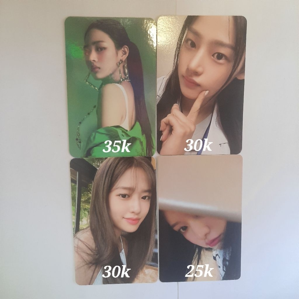 Jual Photocard PC Official Minji MHDHH NJZ Newjeans Yujin IVE Kim Jiwon ...