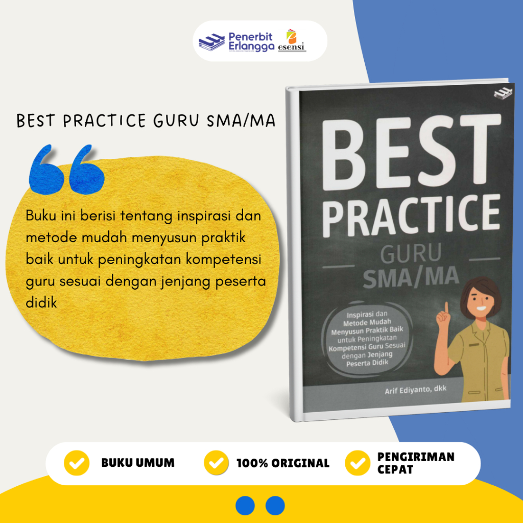 Jual [Erlangga Official] Buku Referensi Guru: Best Practice Guru Sma/Ma | Shopee Indonesia