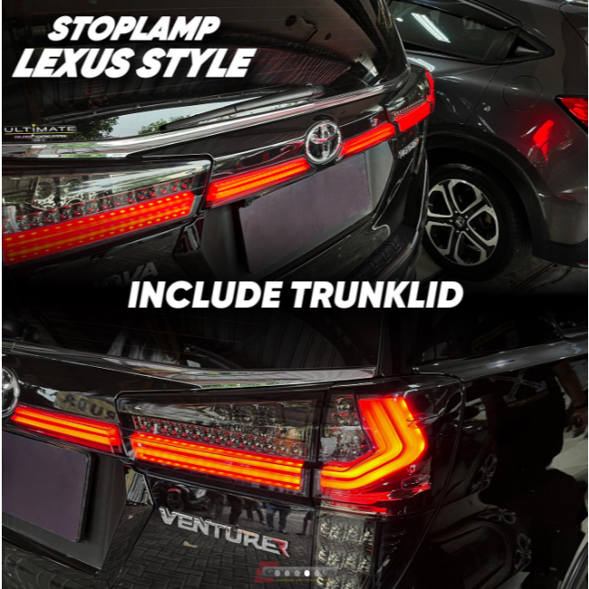 Jual Stoplamp Innova Reborn 2016 - 2024 Lexus 3D Style Eagle Eyes Lampu ...