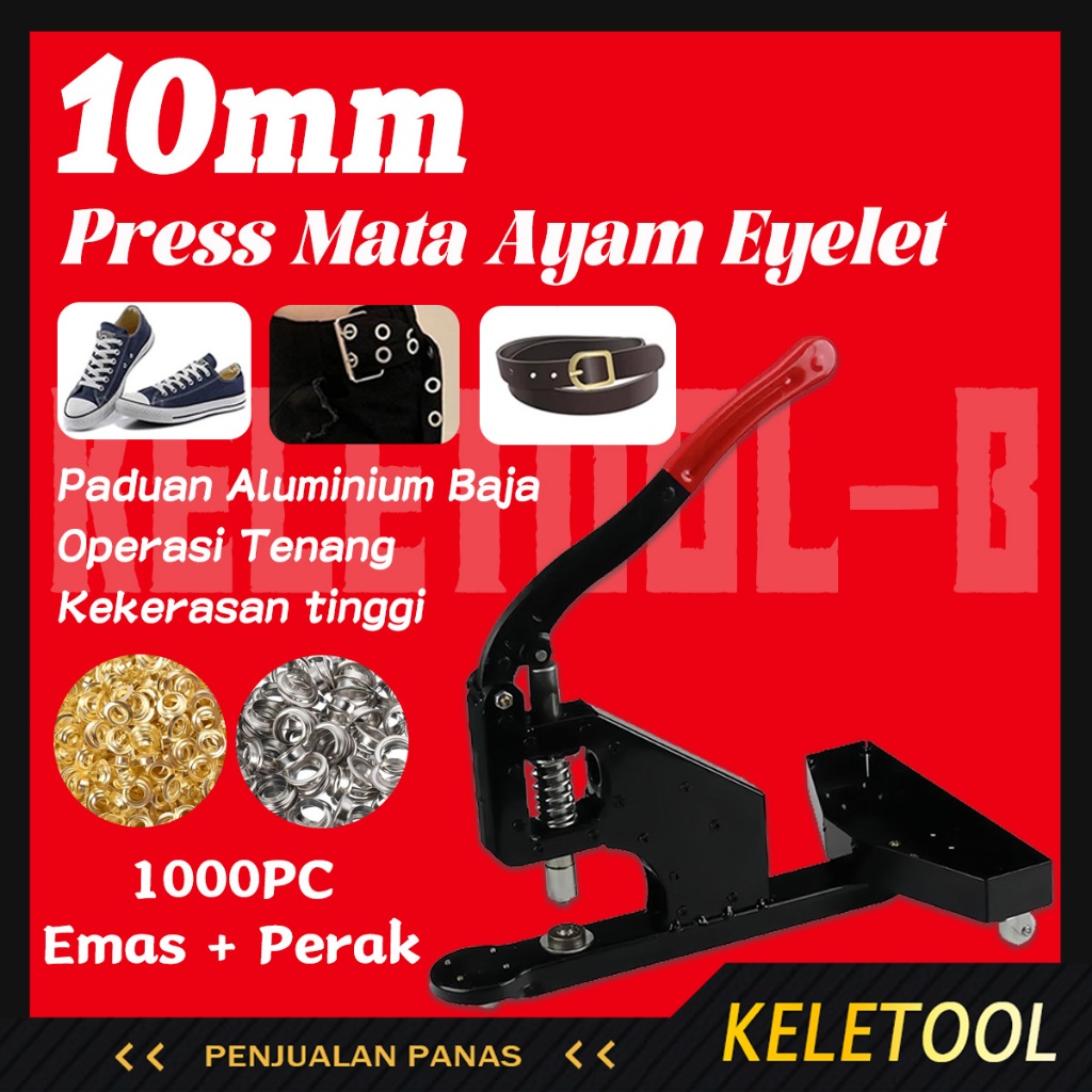 Jual Mesin Press Mata Ayam Eyelet Mesin Mata Ayam Otomatis Alat Mata ...
