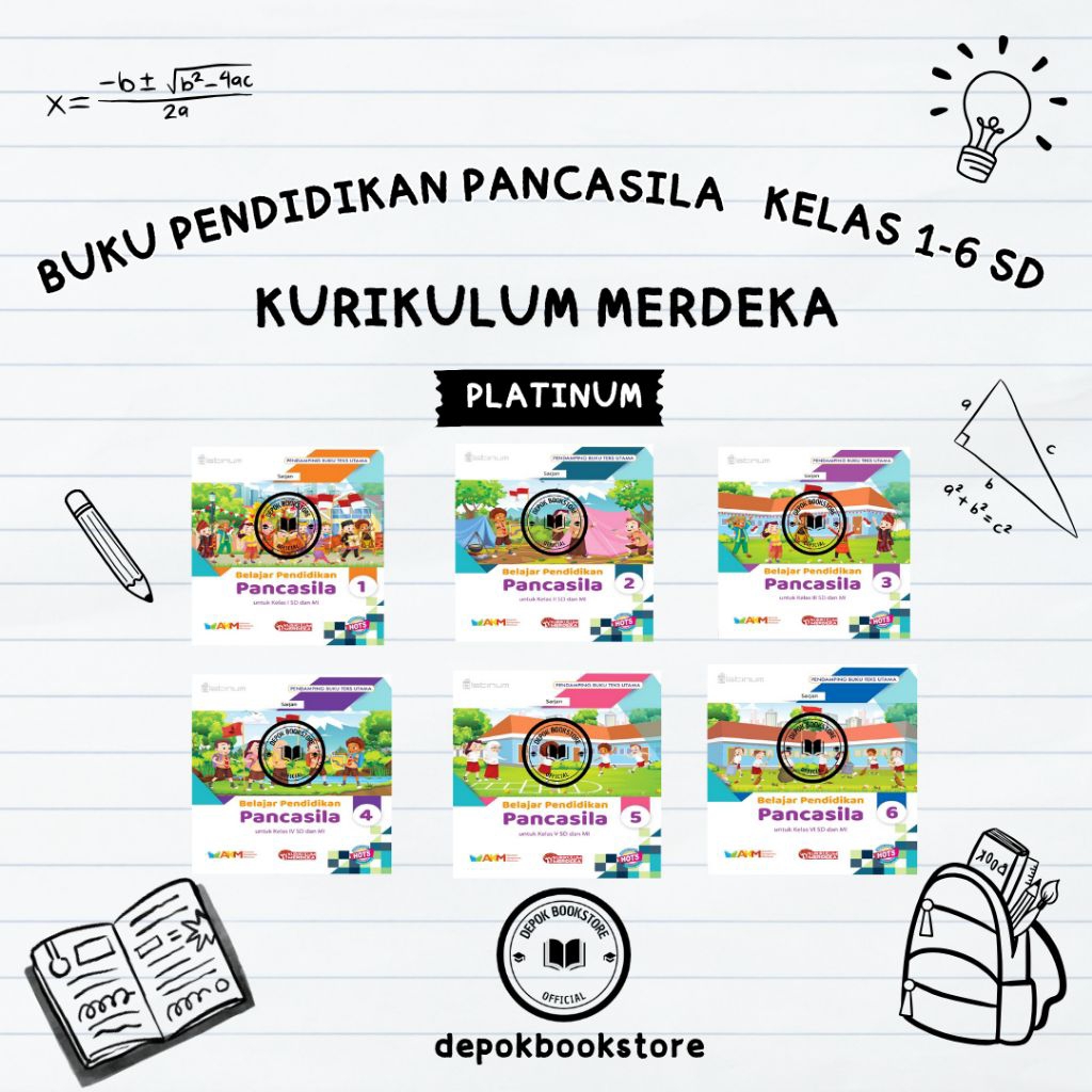 Jual BUKU PLATINUM PENDIDIKAN PANCASILA SD KELAS 1,2,3,4,5,6 KURIKULUM MERDEKA LENGKAP | Shopee ...