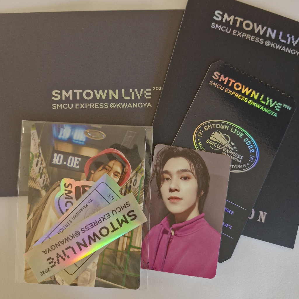 Jual [OFFICIAL] HENDERY SET AR TICKET SMTOWN LIVE 2022 SMCU EXPRESS ...